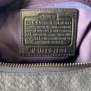 Coach | Bags | Coach Kristin Python Embossed Leather Hobo Bag | Poshmark